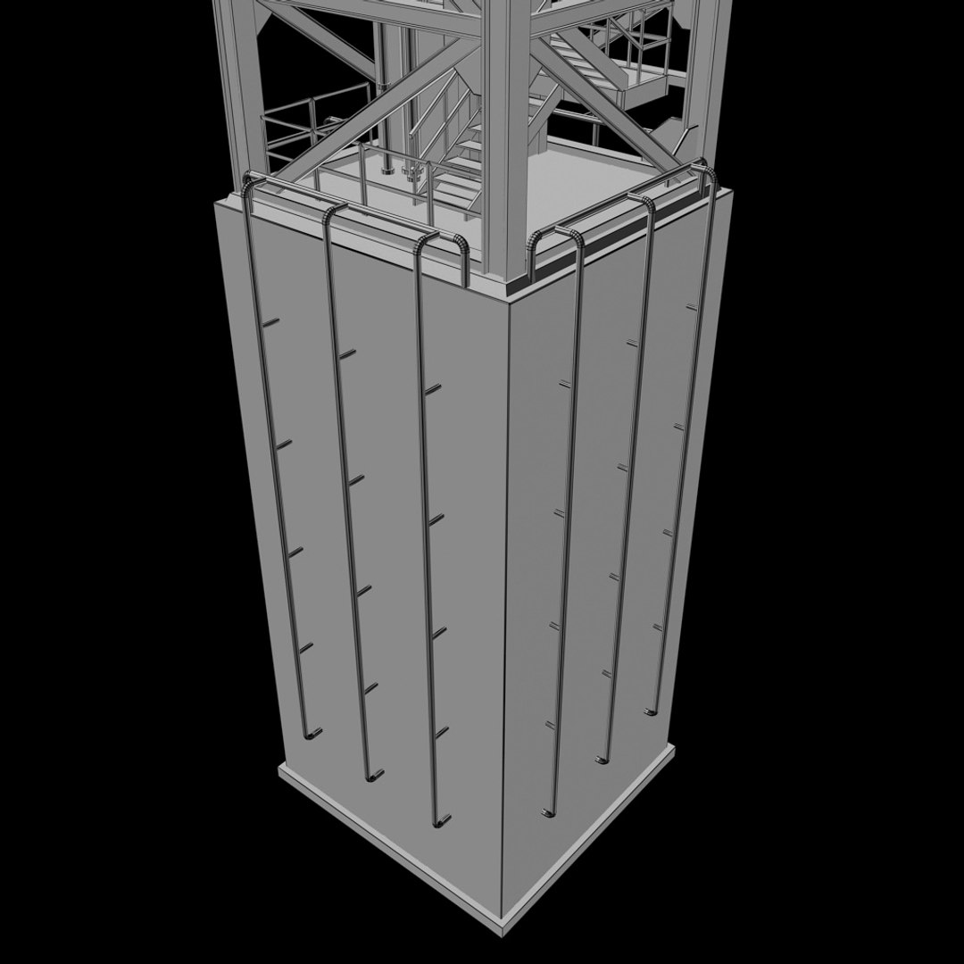 Rocket Launch Complex Platform 3D - TurboSquid 1210529