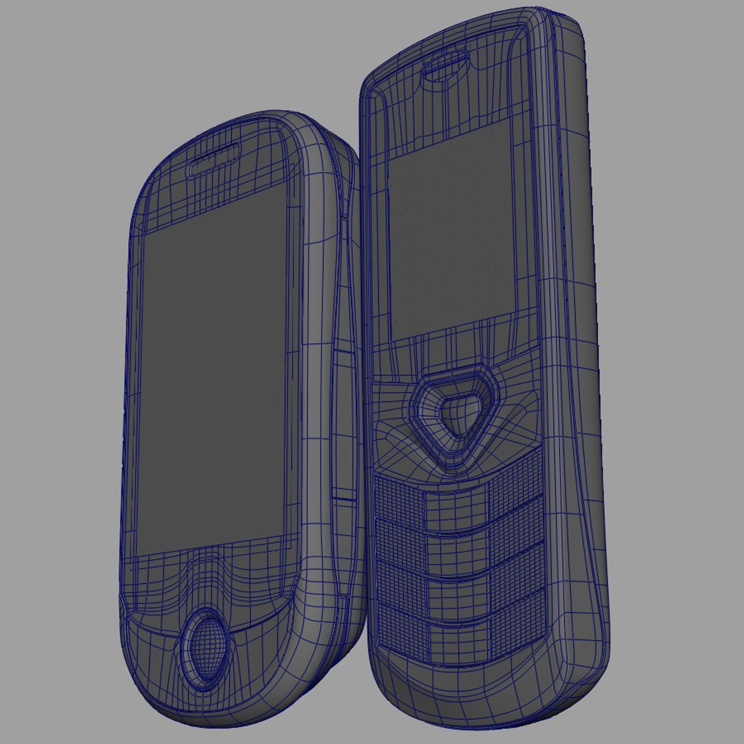 Phones - 31 3d Model