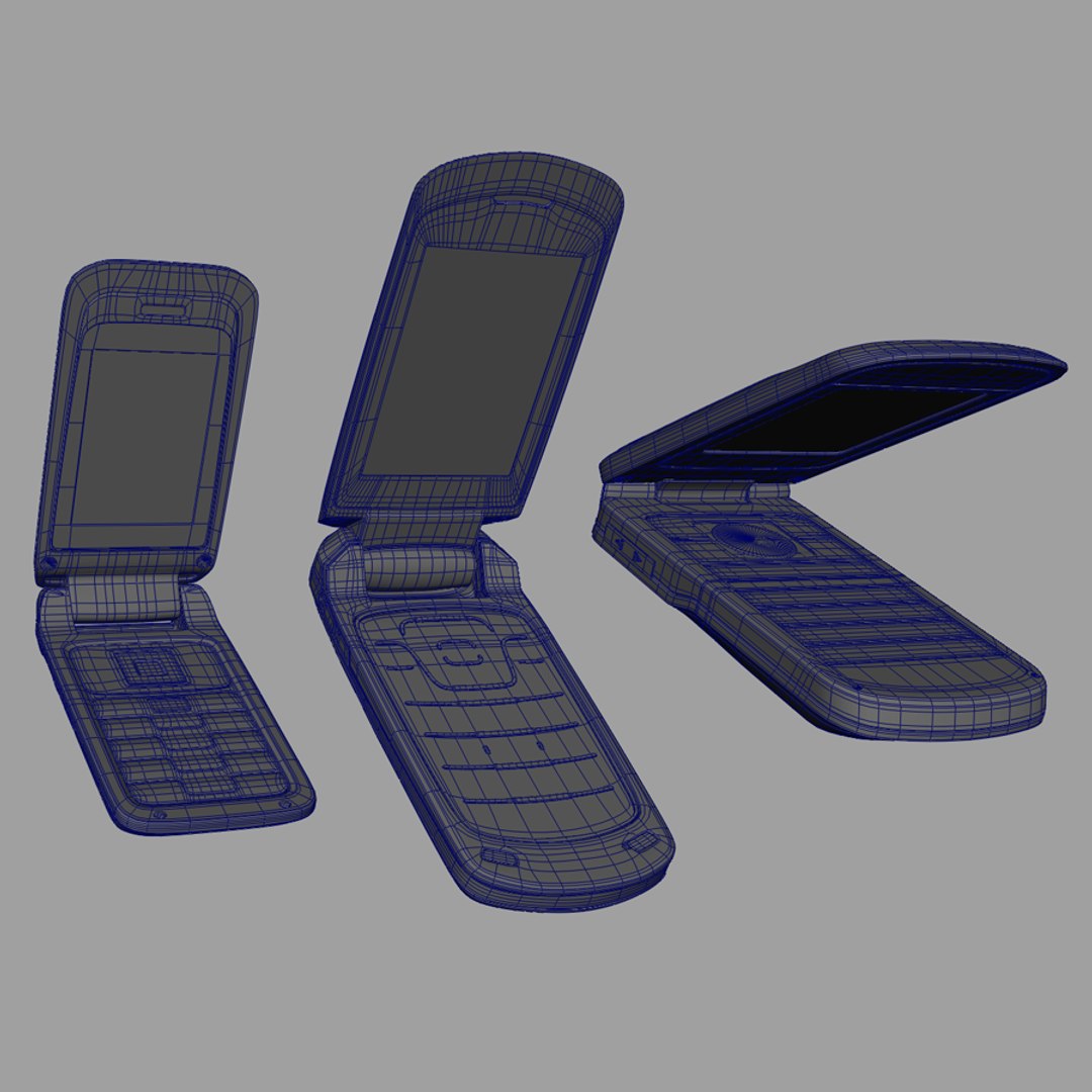Phones - 31 3d Model