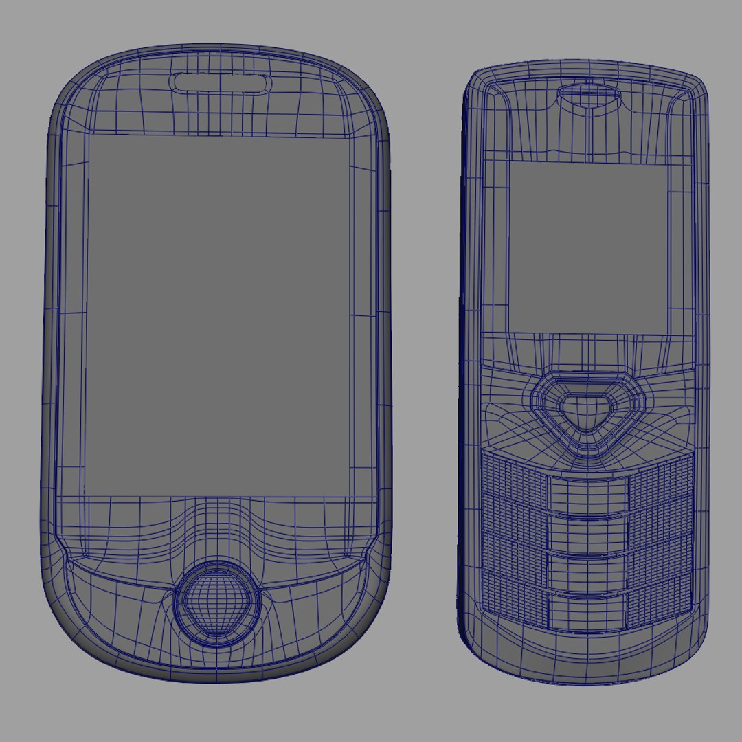Phones - 31 3d Model