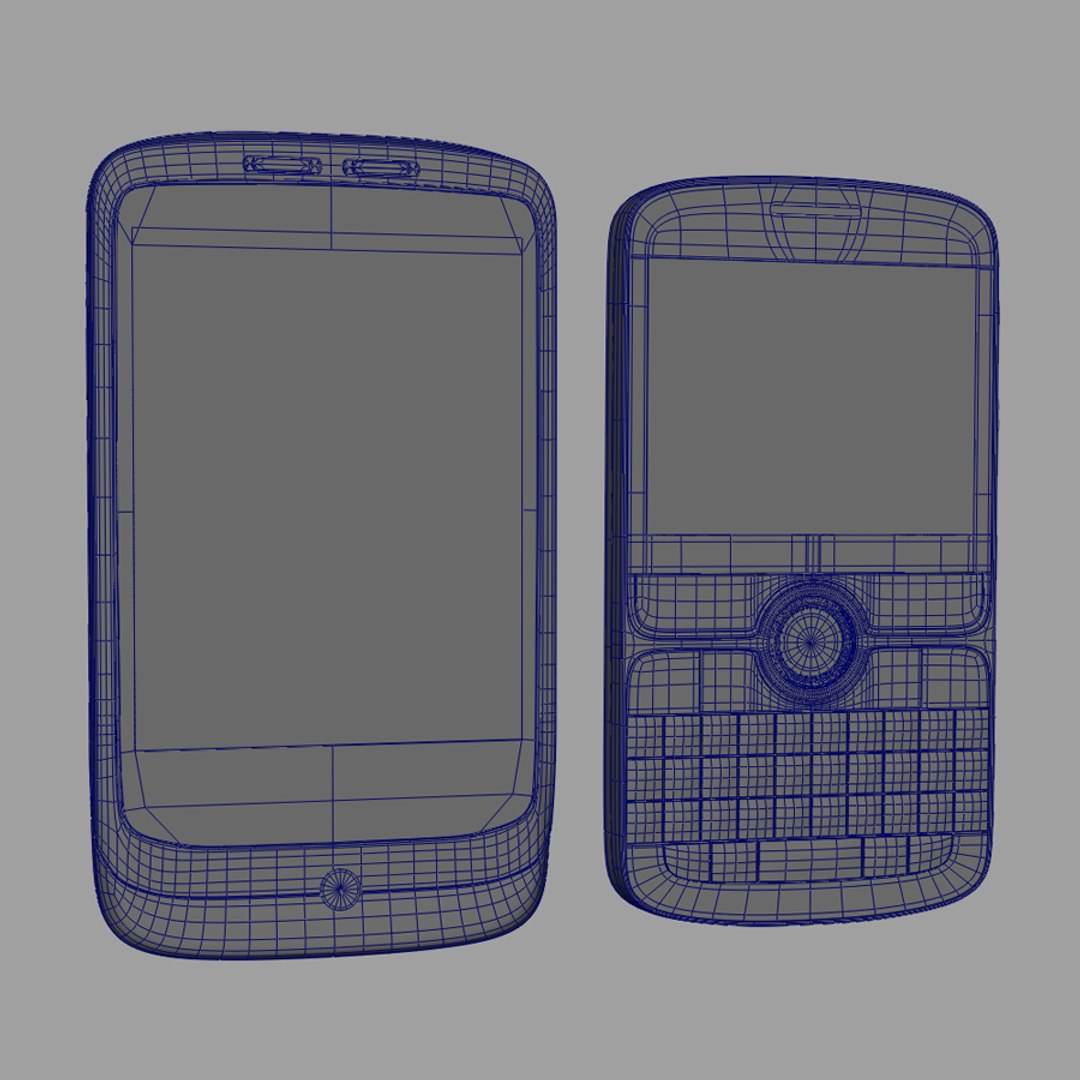 Phones - 31 3d Model