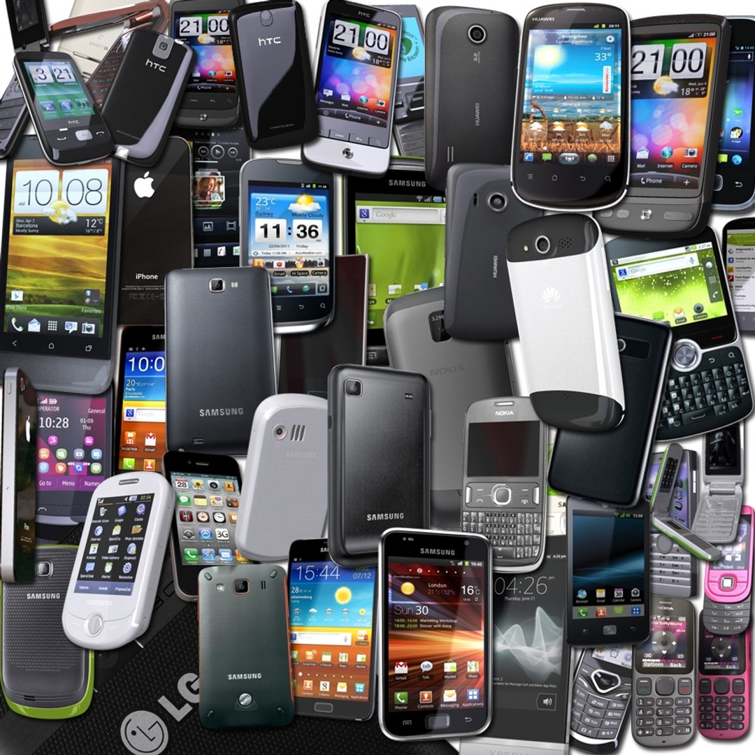 Phones - 31 3d Model