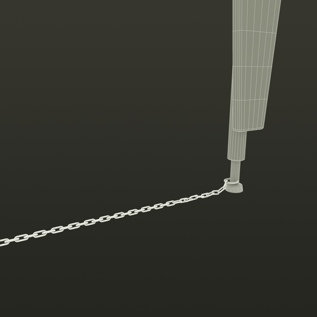 3d Model Football Chain Set