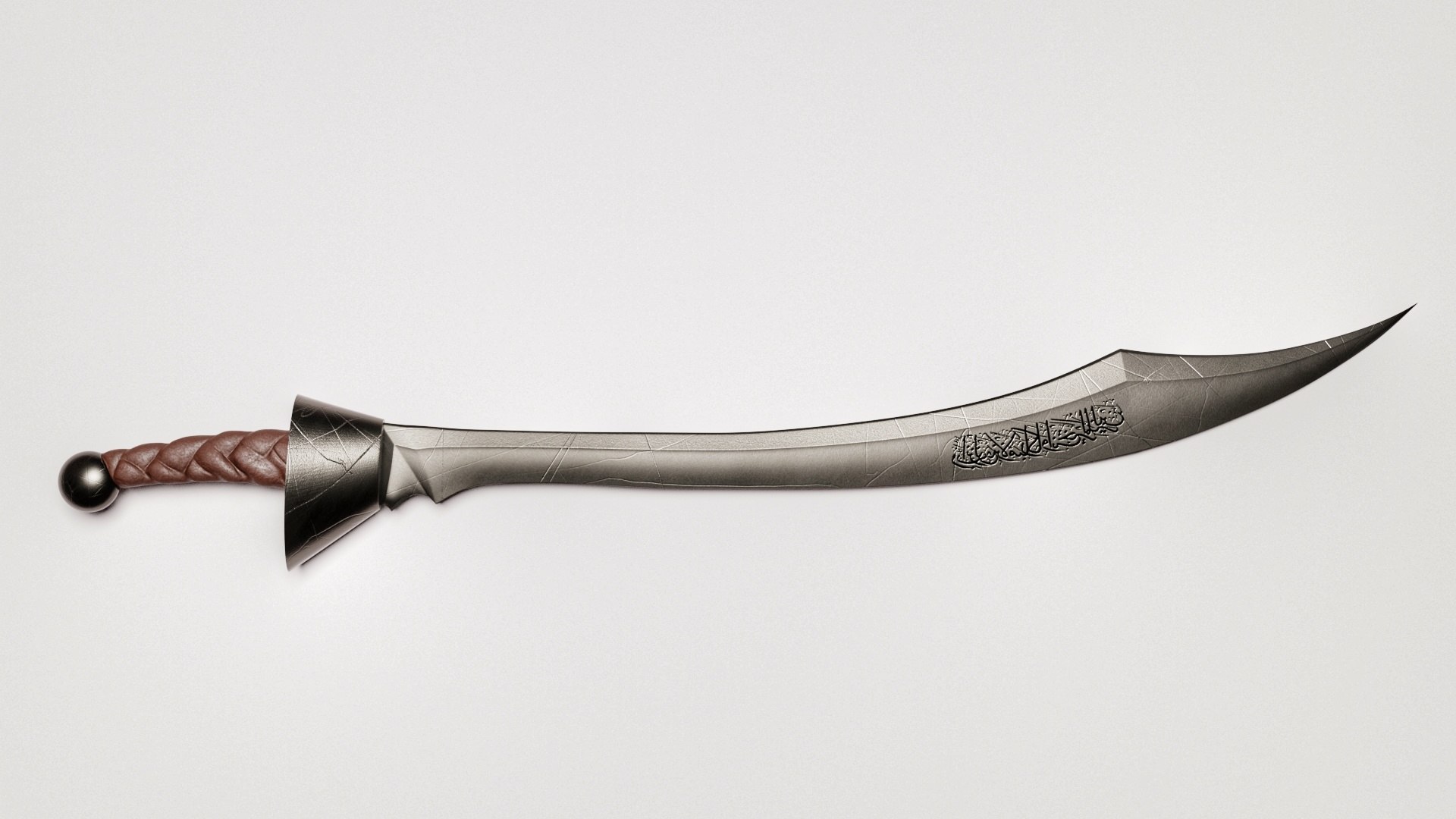 Fantazy Scimitar 3D Model - TurboSquid 1660773