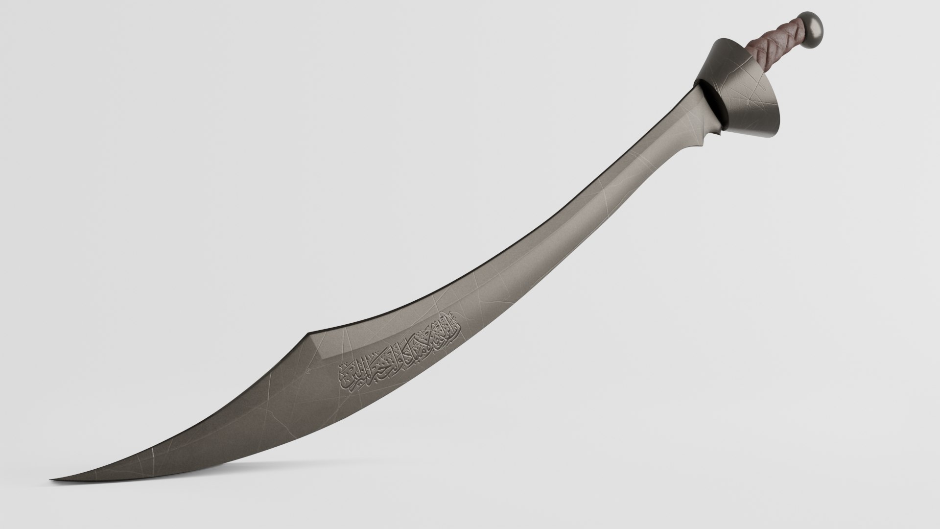 Fantazy Scimitar 3D Model - TurboSquid 1660773