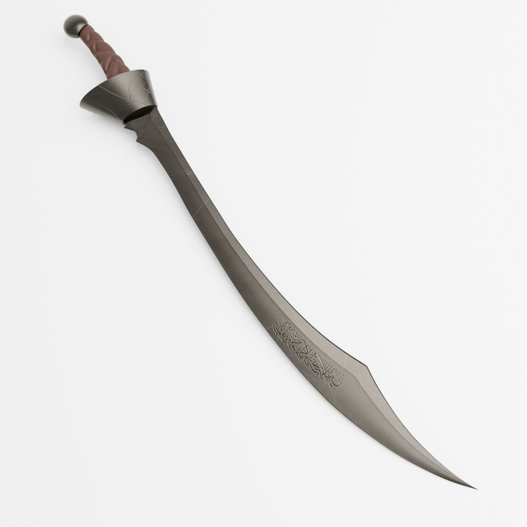 Fantazy Scimitar 3D Model - TurboSquid 1660773