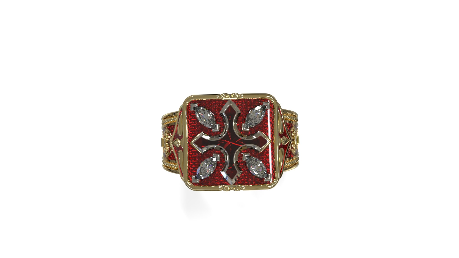 Cardinal Ring Model - TurboSquid 2200147