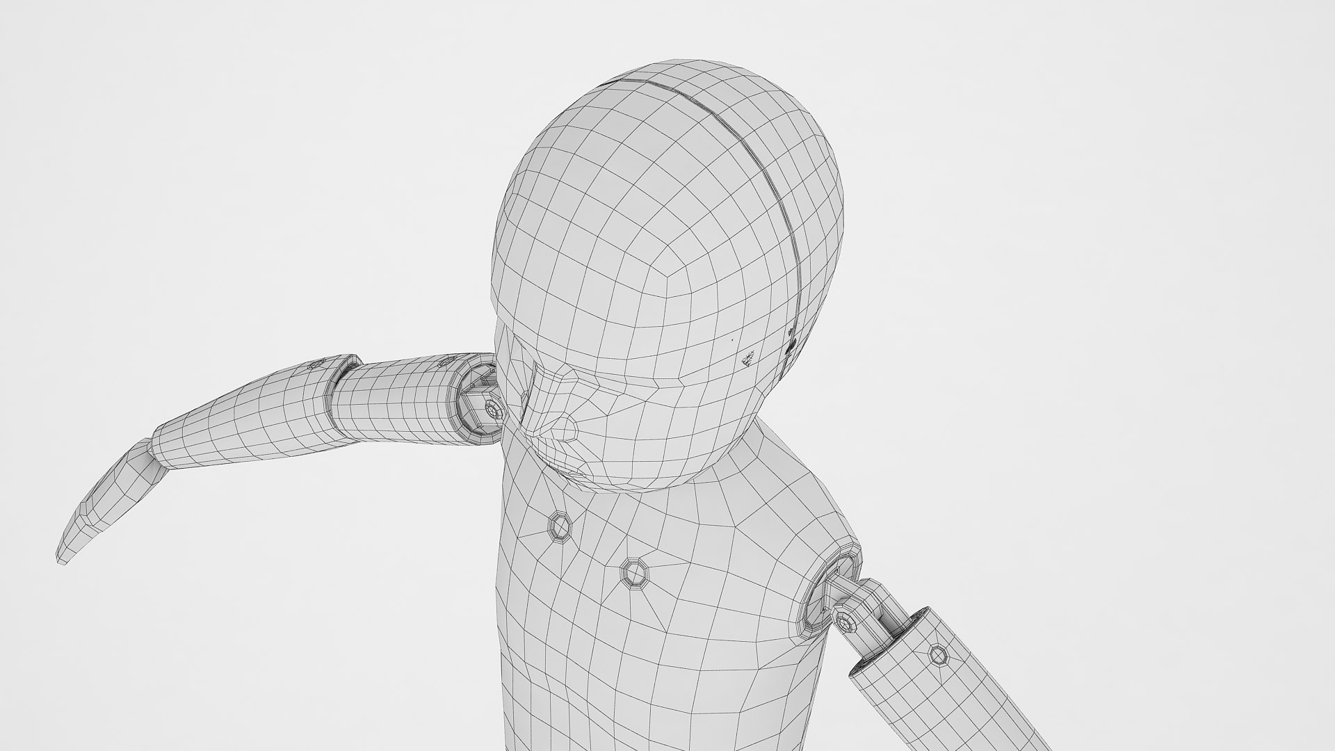 3D Child Car Crash Test Dummy 01 Model - TurboSquid 1916805