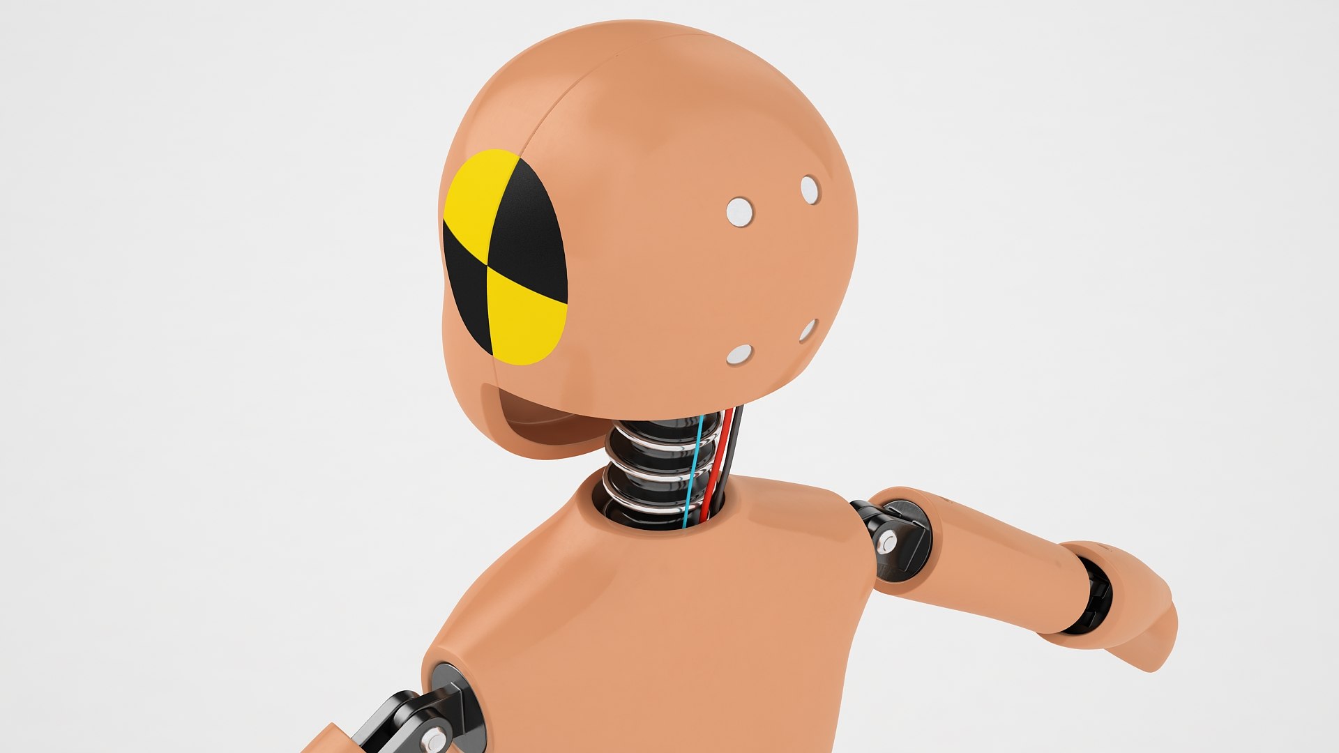 3D Child Car Crash Test Dummy 01 Model - TurboSquid 1916805