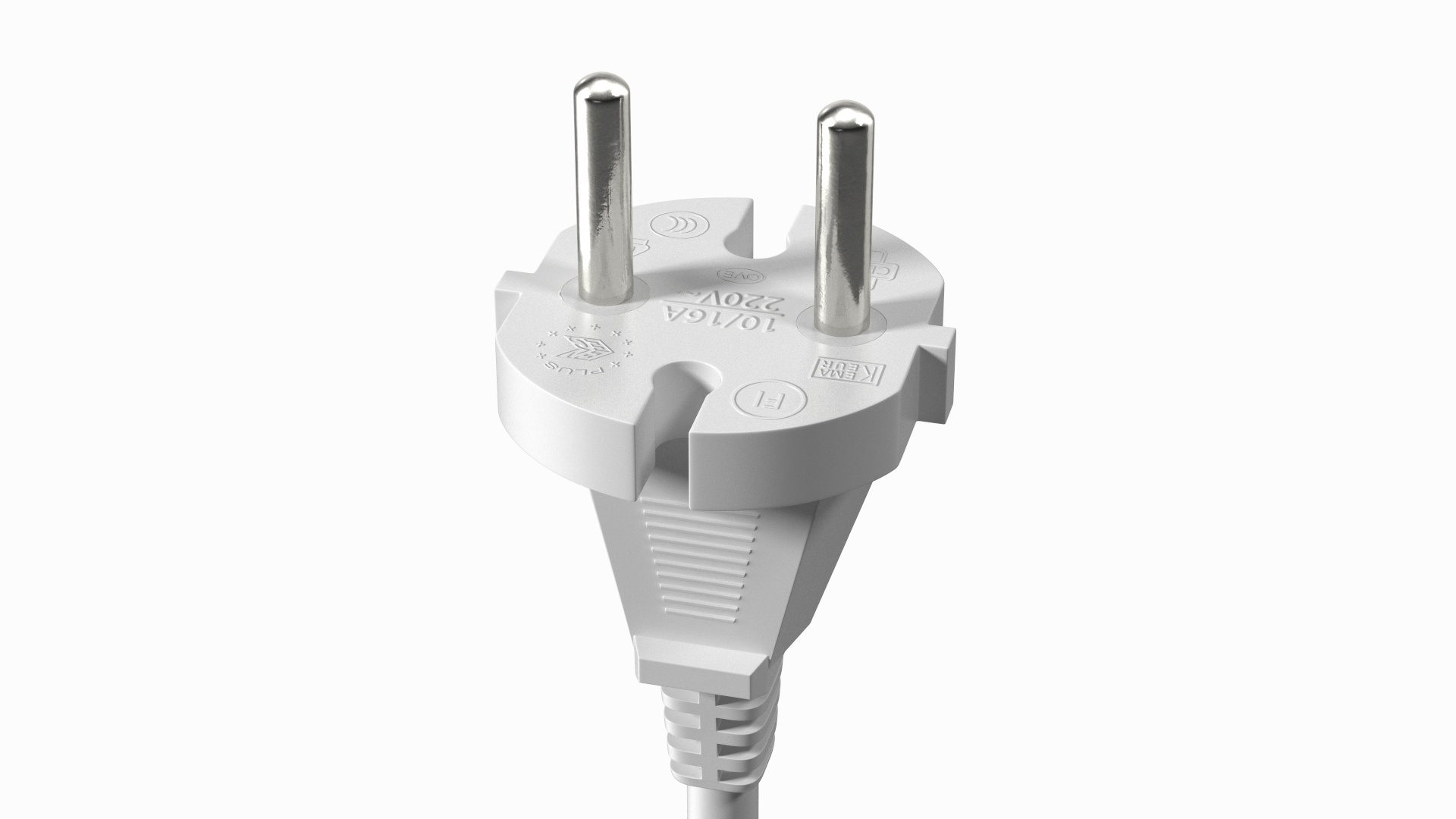 3D model Type E Electric Plug White Rigged - TurboSquid 2045390