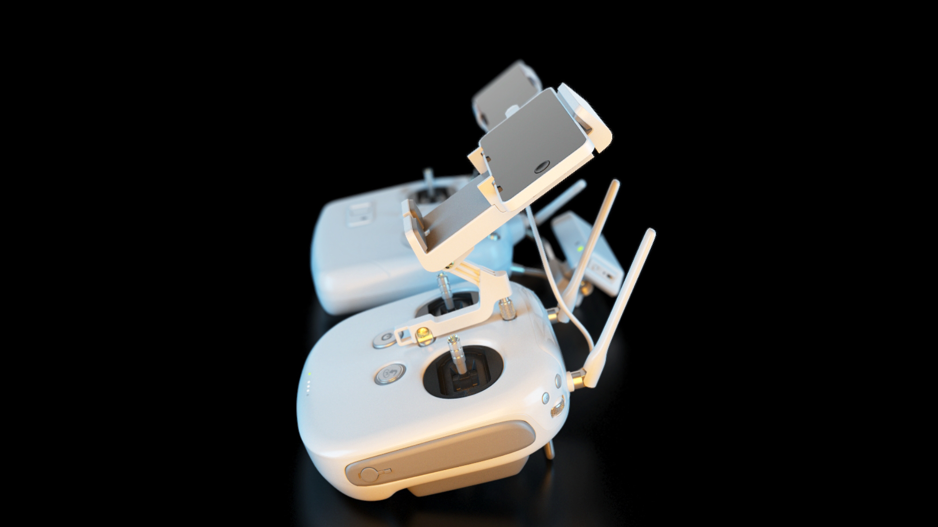 Dji Phantom Remote Controls 3d Max