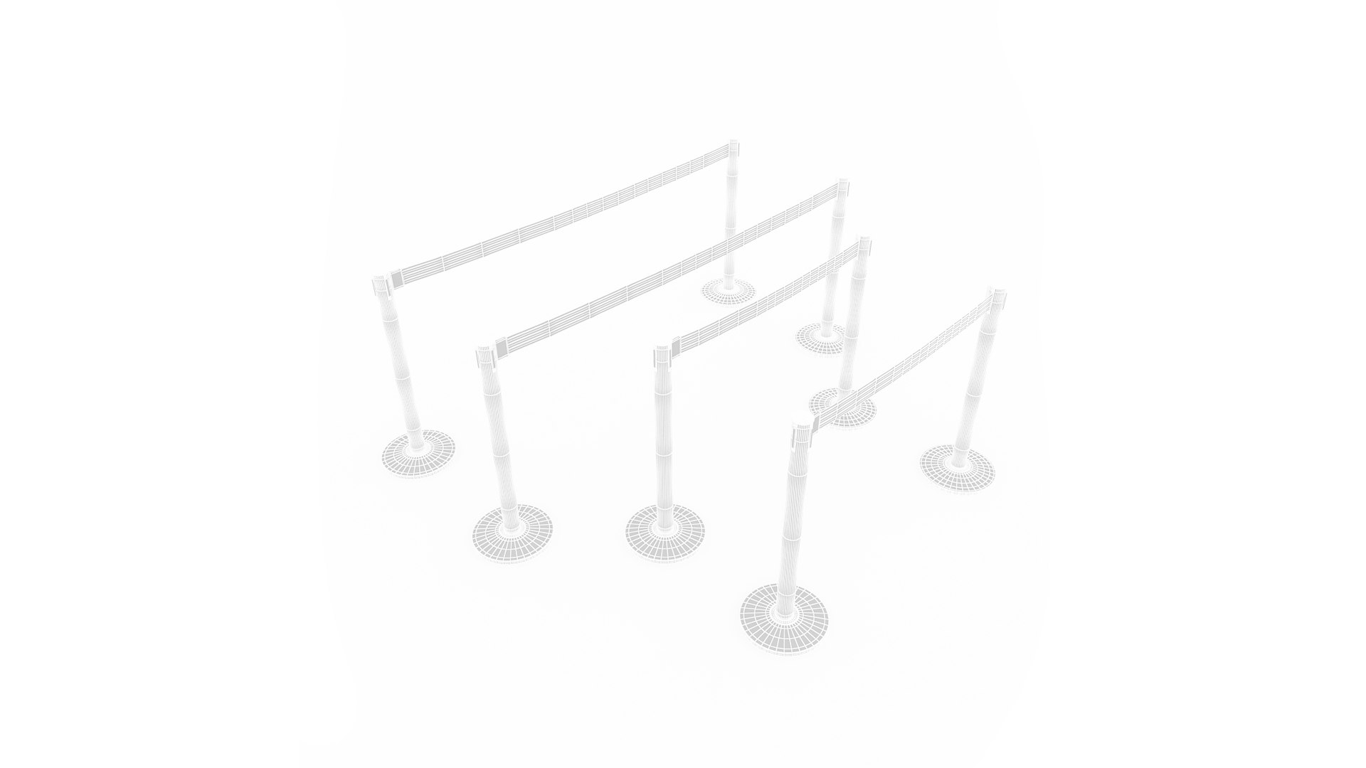 Stanchion 3D Model - TurboSquid 1666952