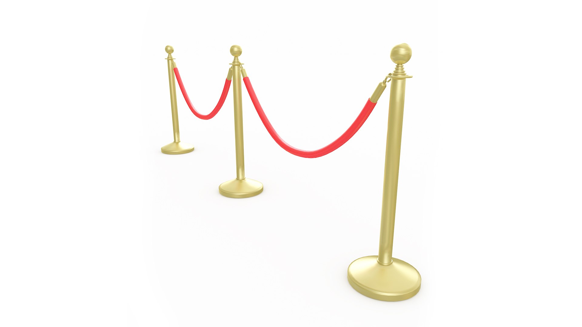 Stanchion 3D Model - TurboSquid 1666952