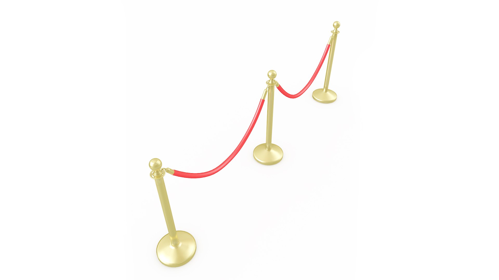 Stanchion 3D Model - TurboSquid 1666952