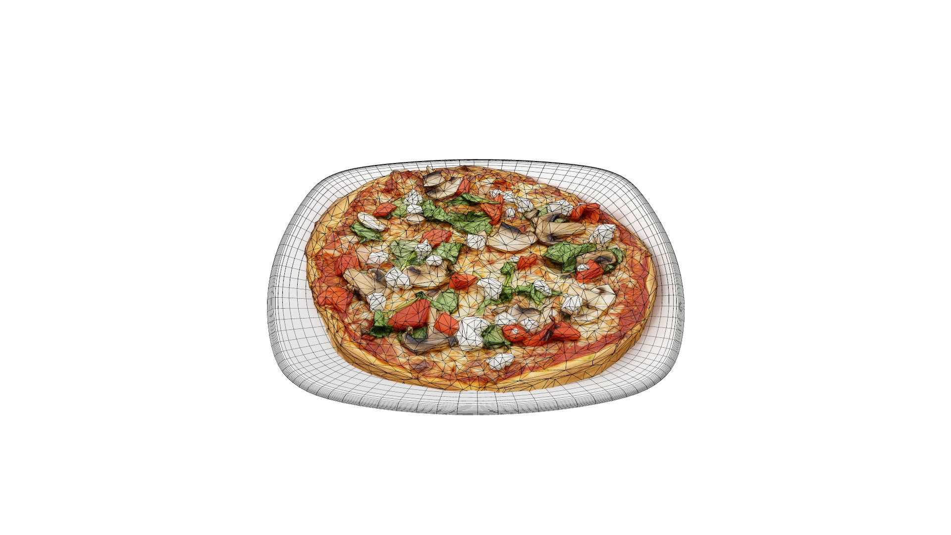 Pizza 3D Model - TurboSquid 1739427
