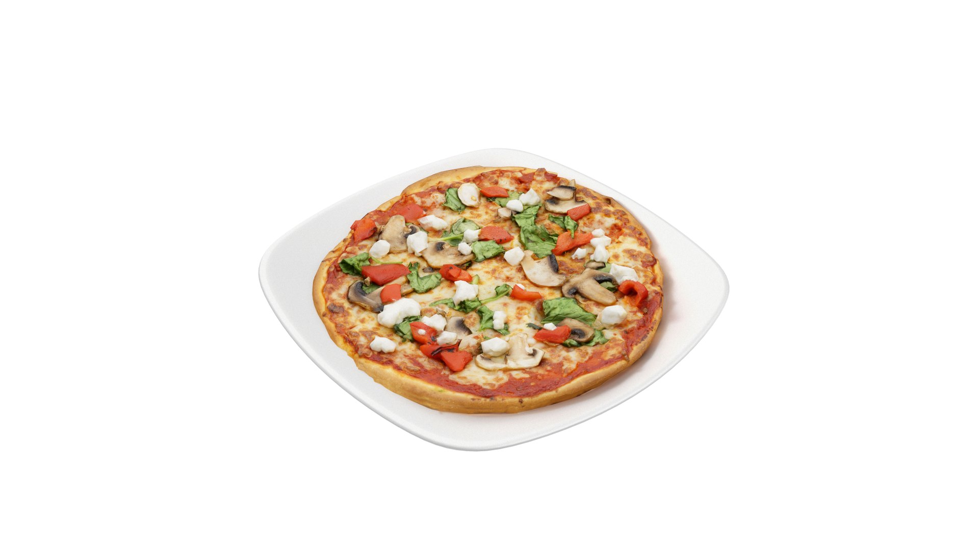 Pizza 3D Model - TurboSquid 1739427