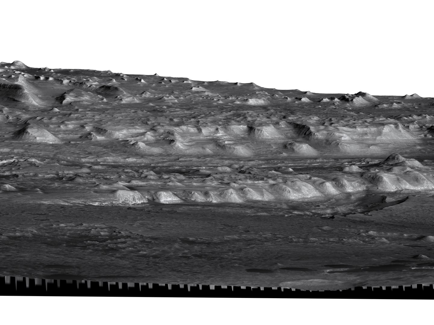 MARS VR - Edge Along Gale Crater Interior Mound 3D Model - TurboSquid ...