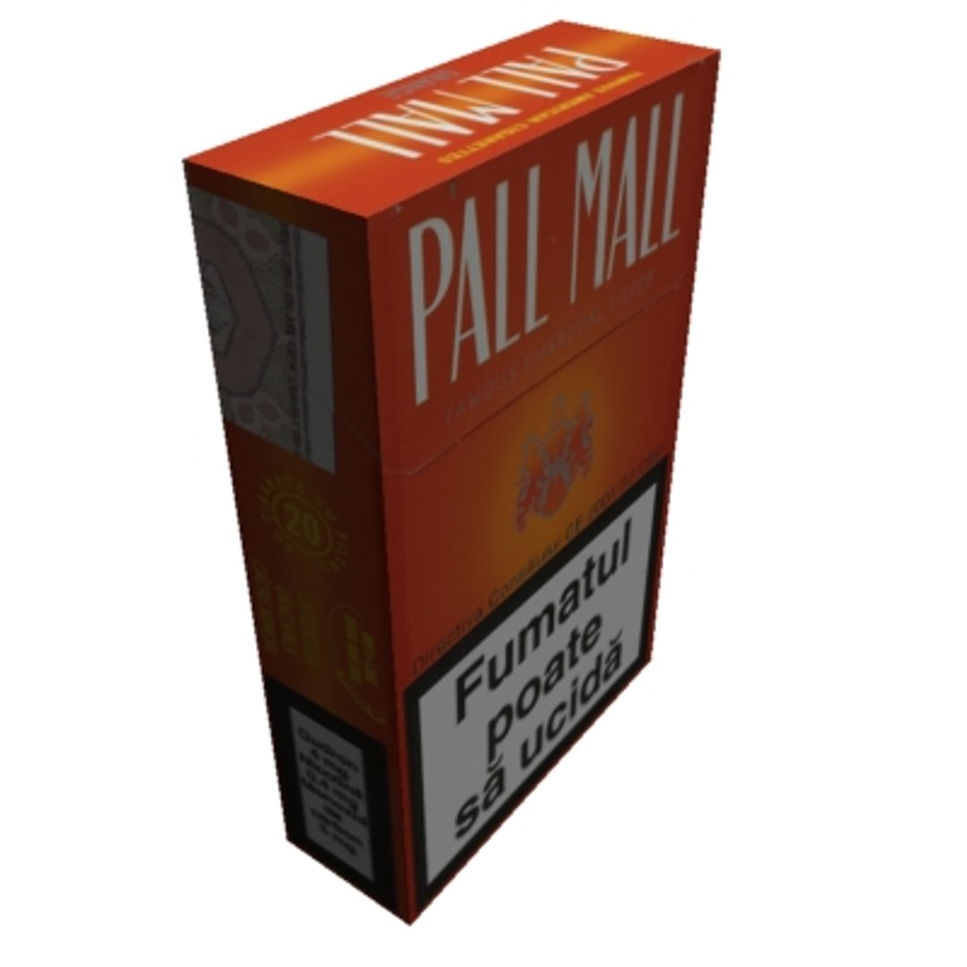 3d Pall Mall Orange