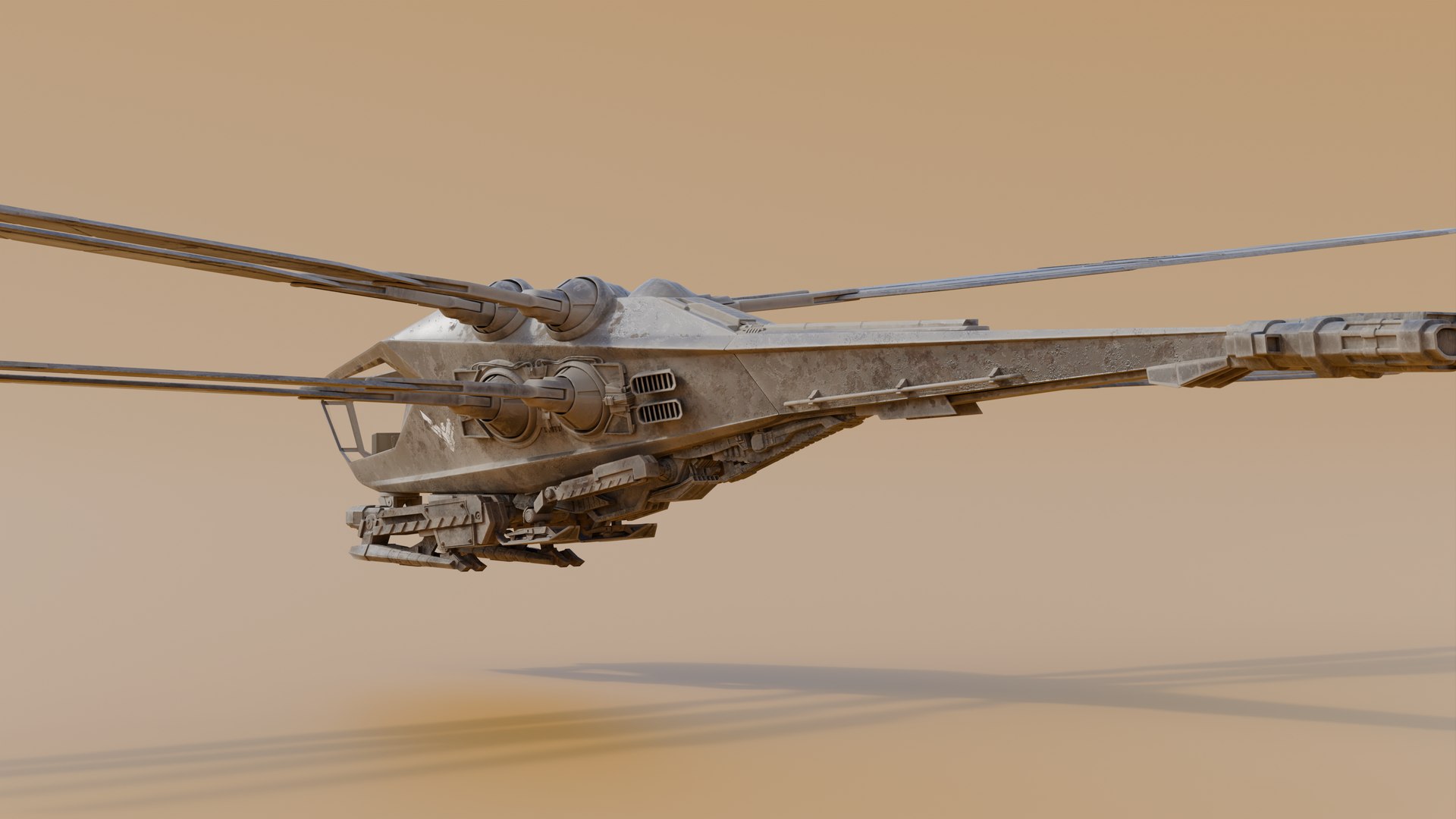 Dune Ornithopter 3D - TurboSquid 2223356
