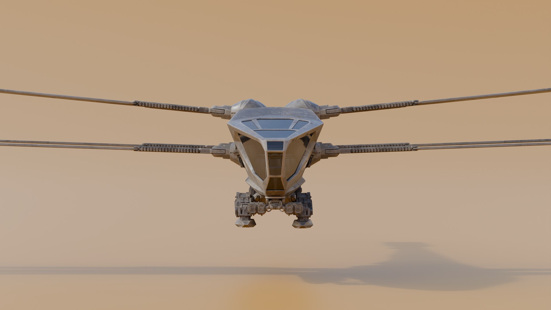 Dune Ornithopter 3D - TurboSquid 2223356