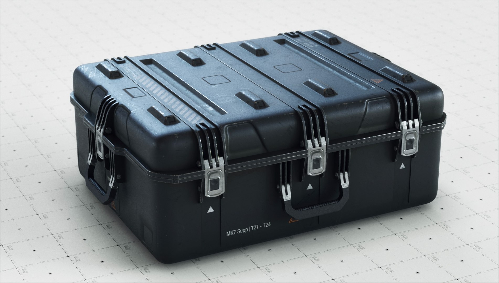 3D gun boxes scifi - - TurboSquid 1254805