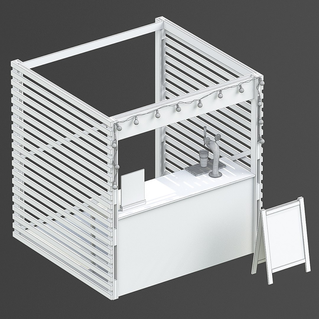 Beer Stand 3D Model - TurboSquid 1432874