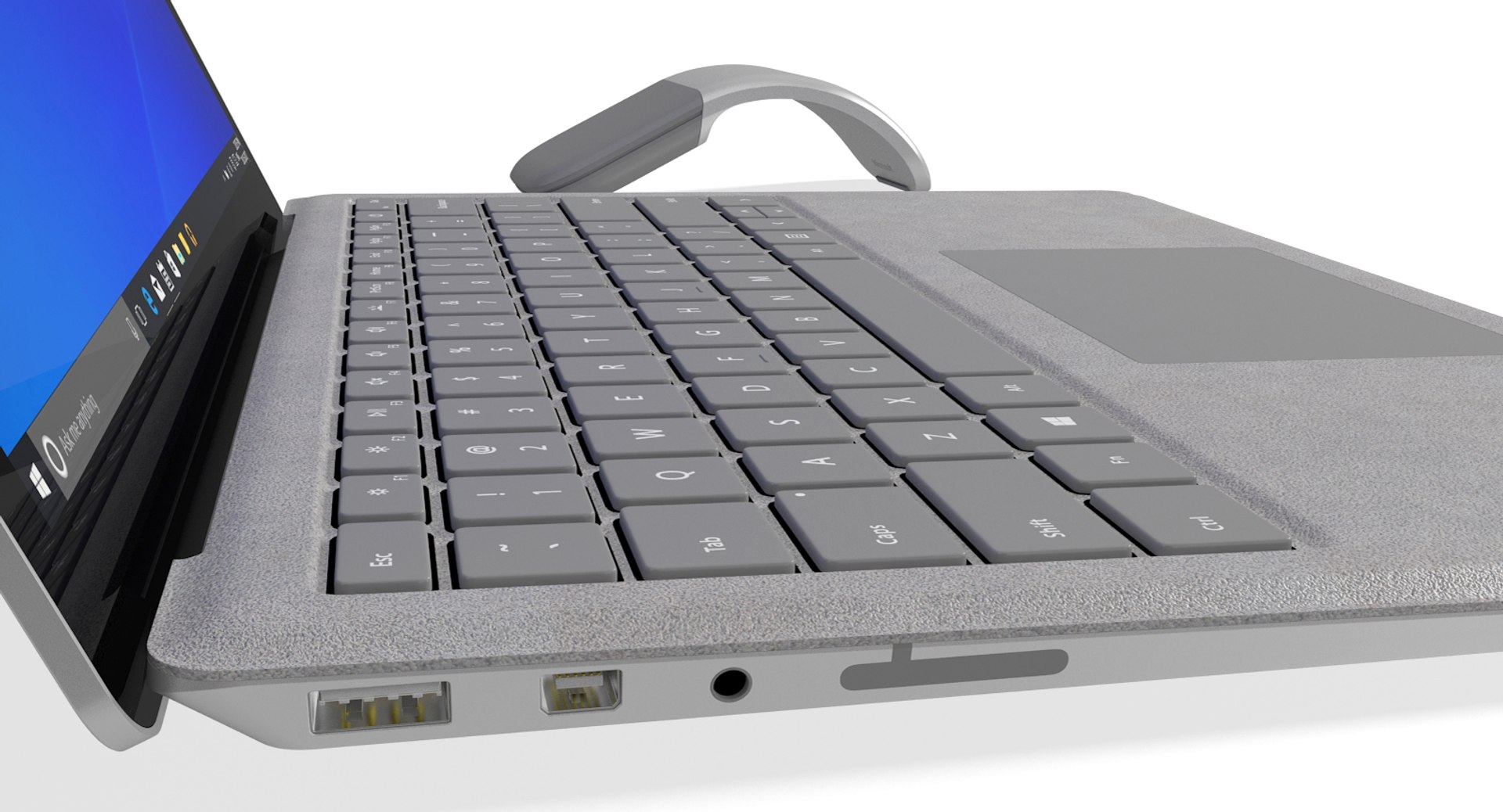 Realistic Microsoft Surface Laptop Model - TurboSquid 1158539