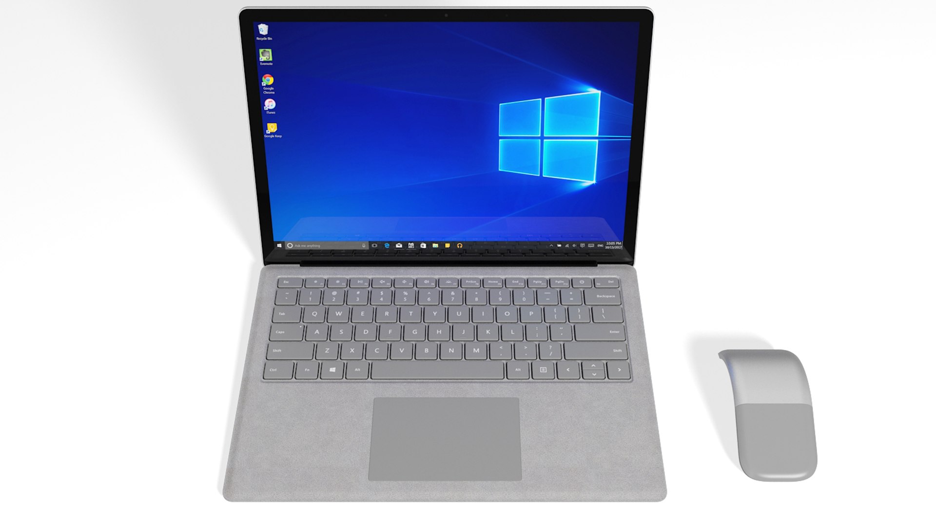 Realistic Microsoft Surface Laptop Model - TurboSquid 1158539