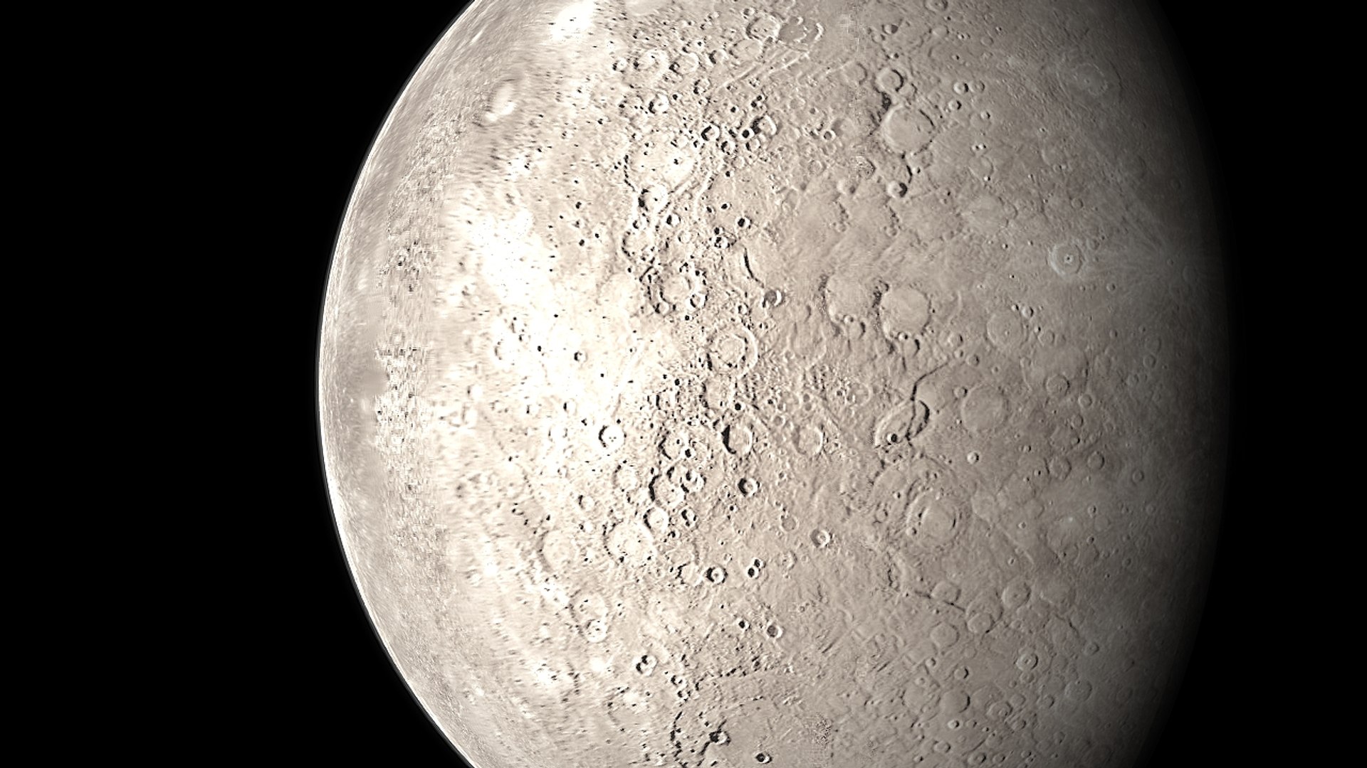 4k Realistic Mercury Planet Model - TurboSquid 1623440