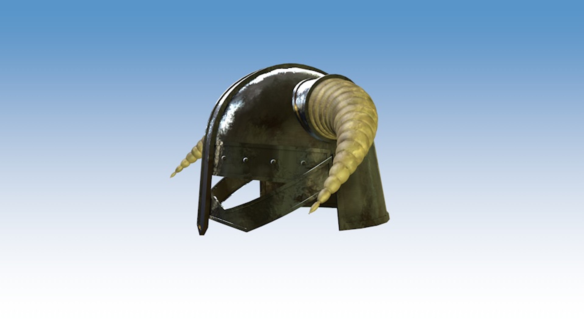 Dragonborn Helmet 3d Model