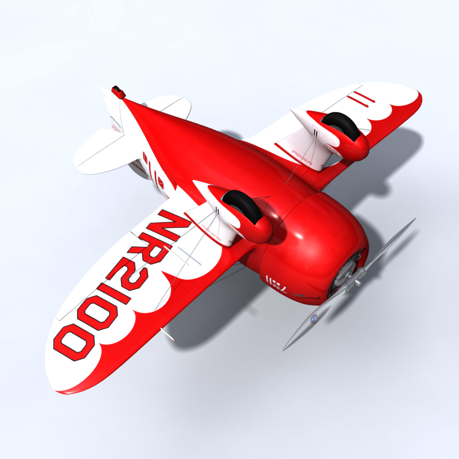 purchase gee bee r1 3d model