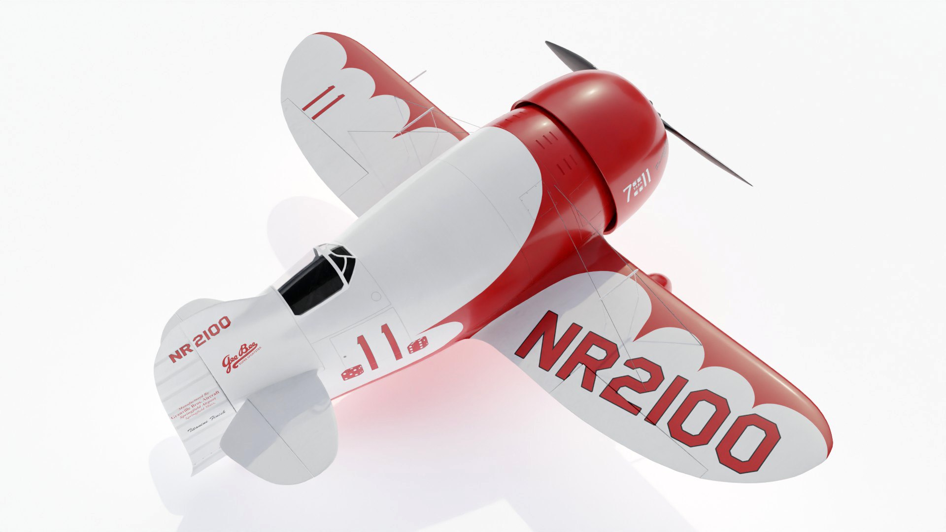 Purchase Gee Bee R1 3d Model