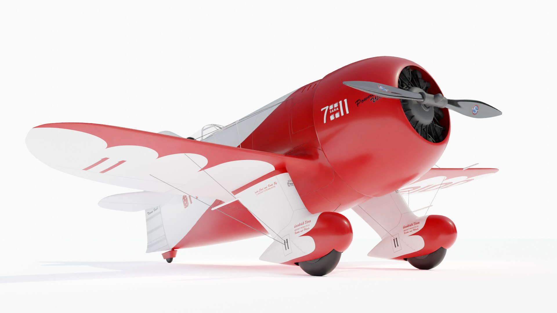 Purchase Gee Bee R1 3d Model