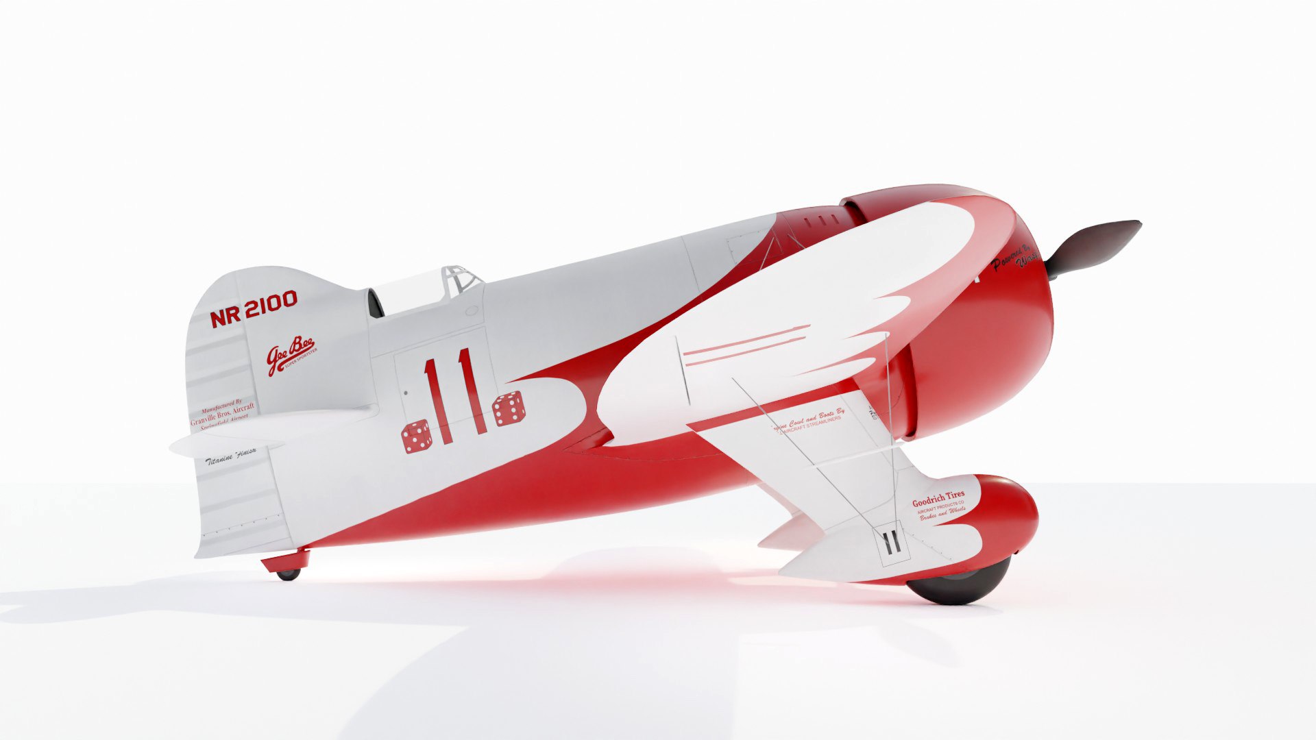Purchase Gee Bee R1 3d Model