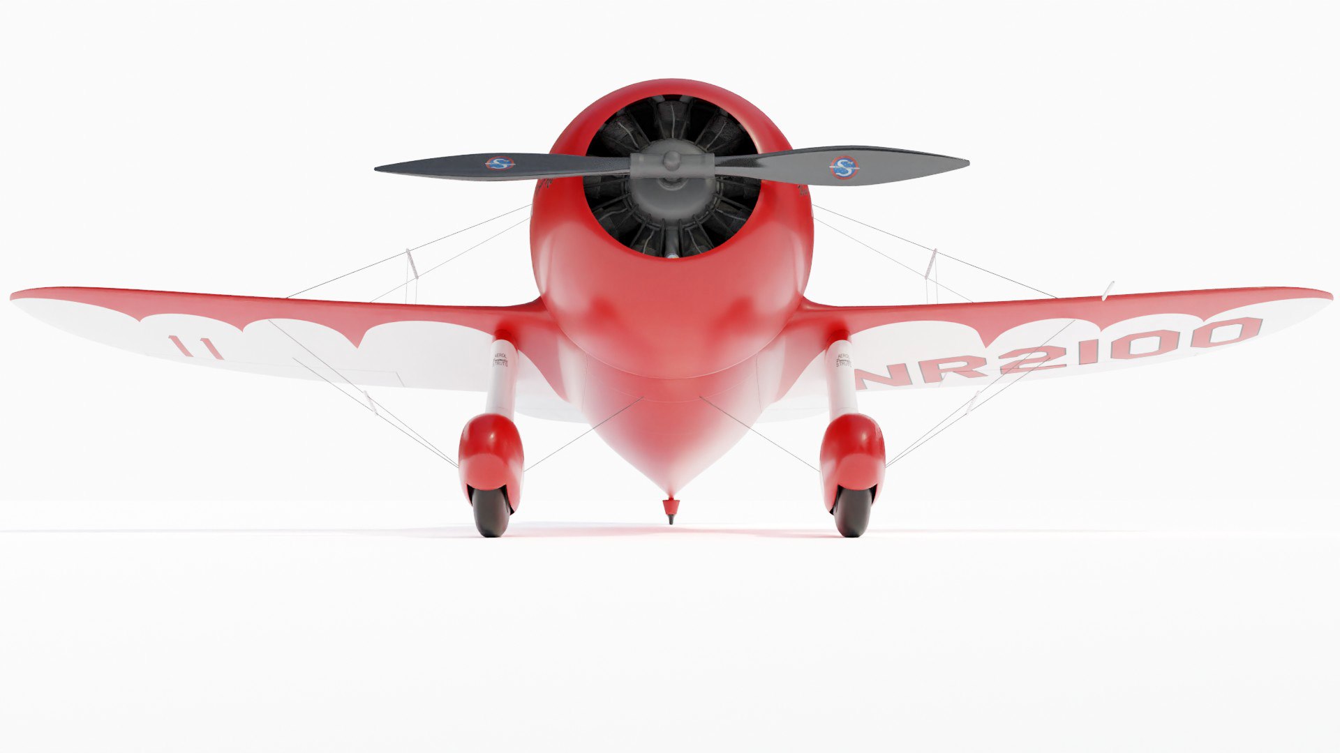 Purchase Gee Bee R1 3d Model