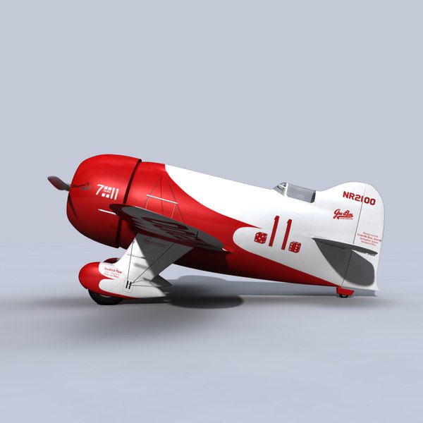purchase gee bee r1 3d model