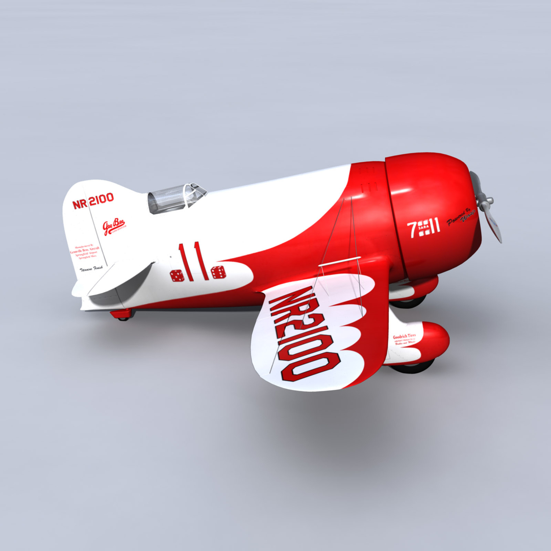 purchase gee bee r1 3d model