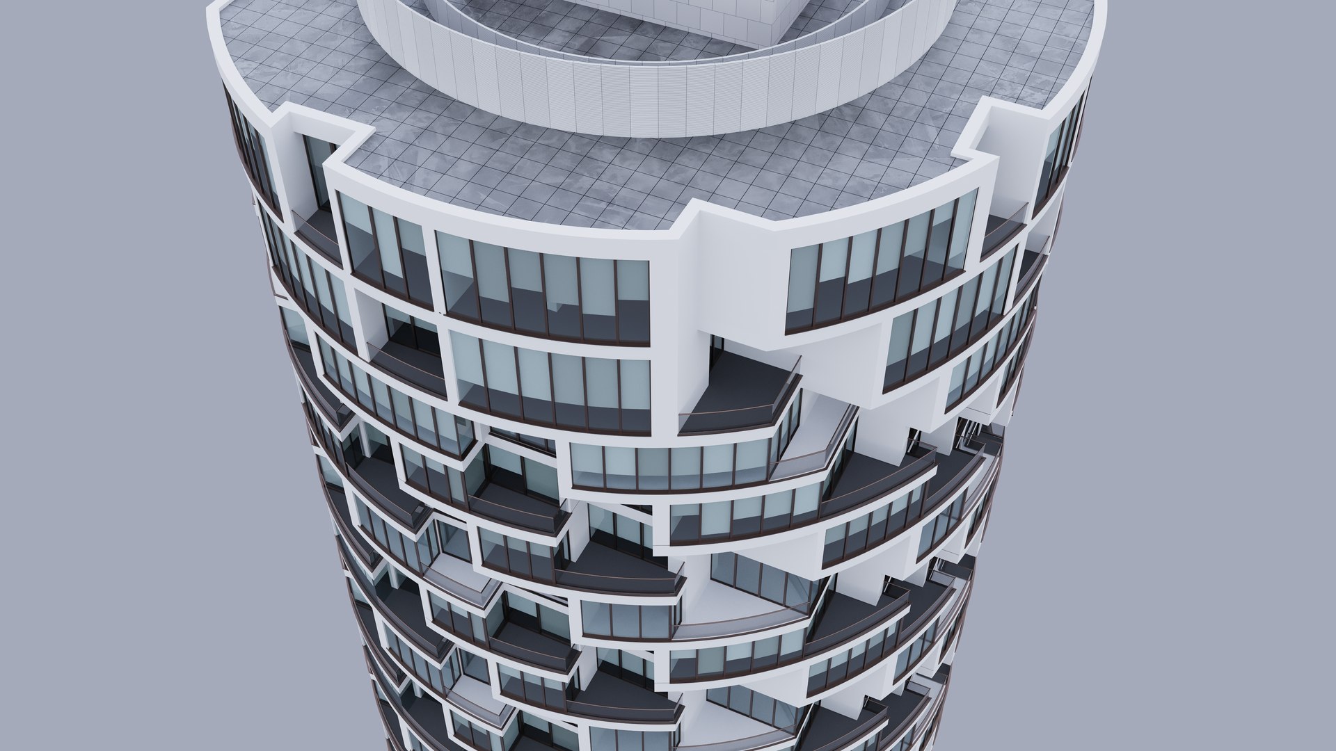 3D One Park Drive Building Canary Wharf - TurboSquid 2327569