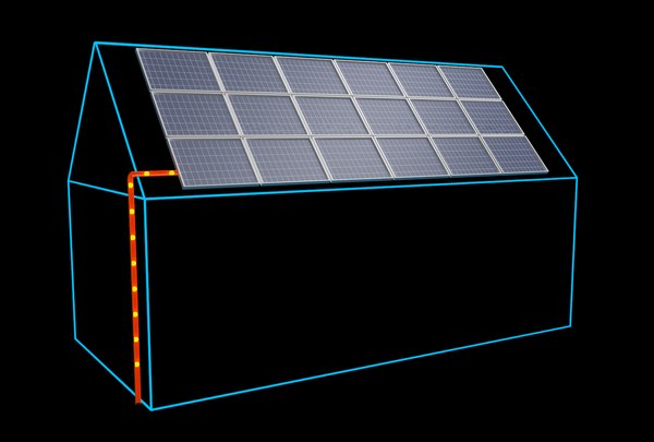 modelo 3d panel solar - TurboSquid 1309680