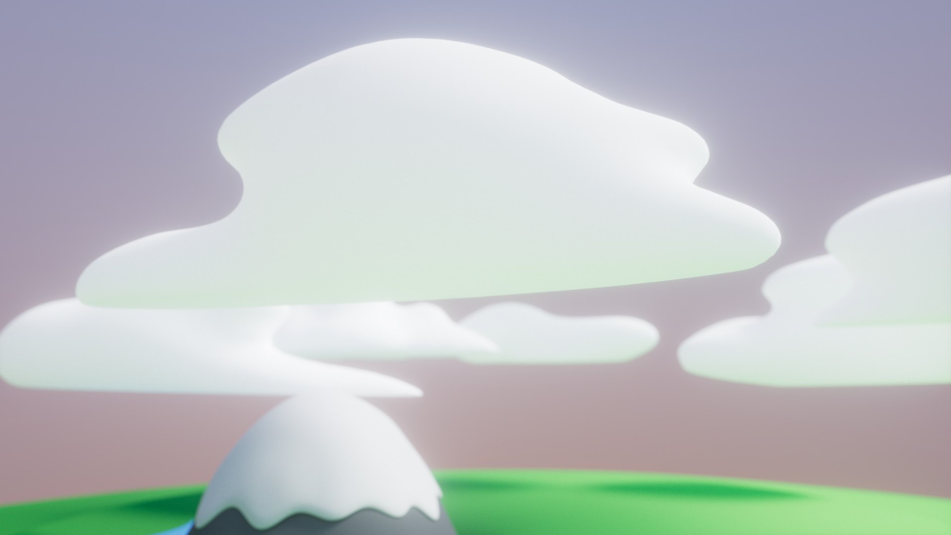 3D Cute Clouds Pack - Anime - Cartoon - 7 Different Clouds - TurboSquid ...
