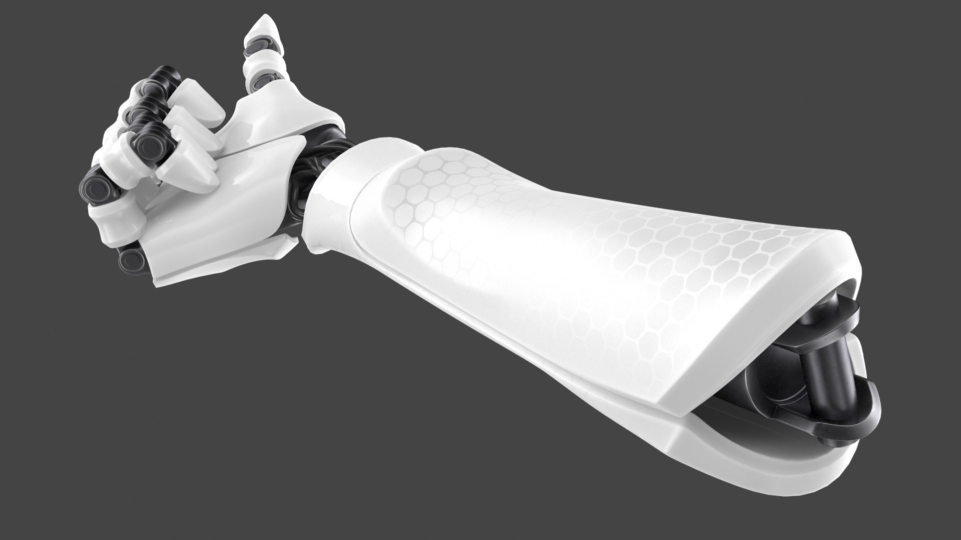 Robot Hand 8 Model - TurboSquid 1794648