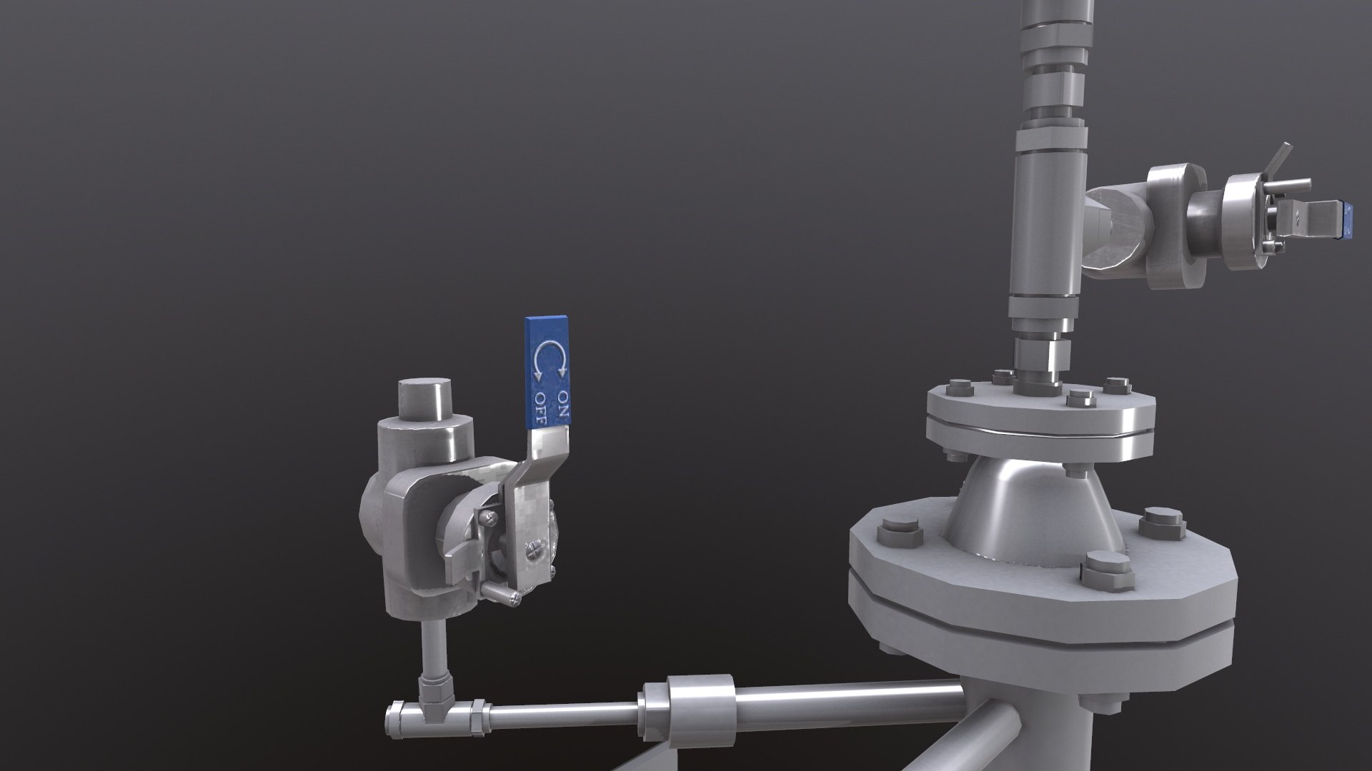 3D Fluid System Model - TurboSquid 2290561