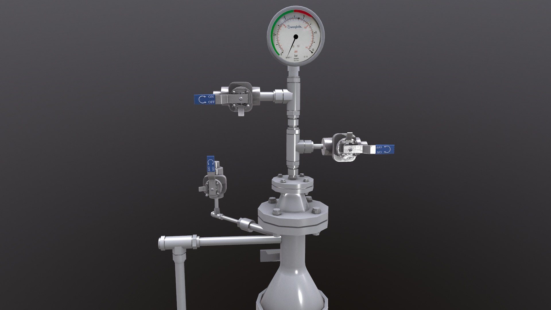 3D Fluid System Model - TurboSquid 2290561