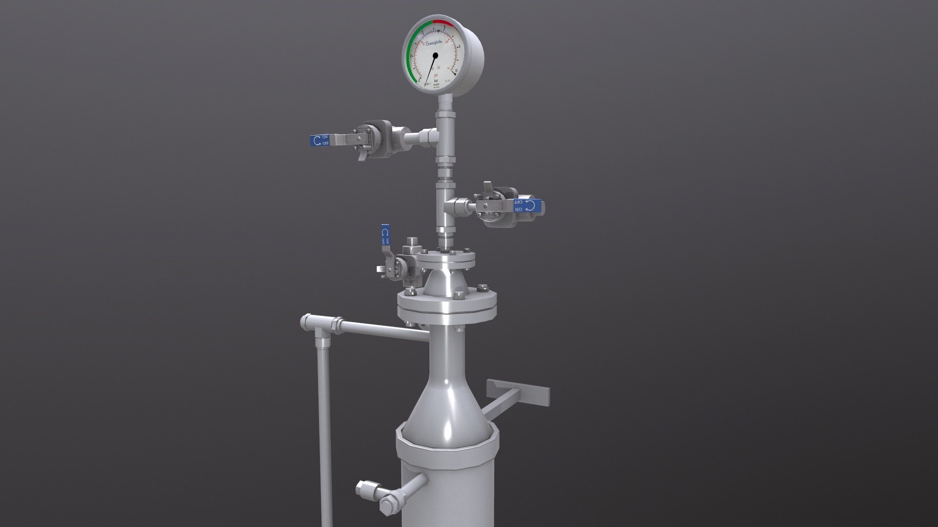 3D Fluid System Model - TurboSquid 2290561