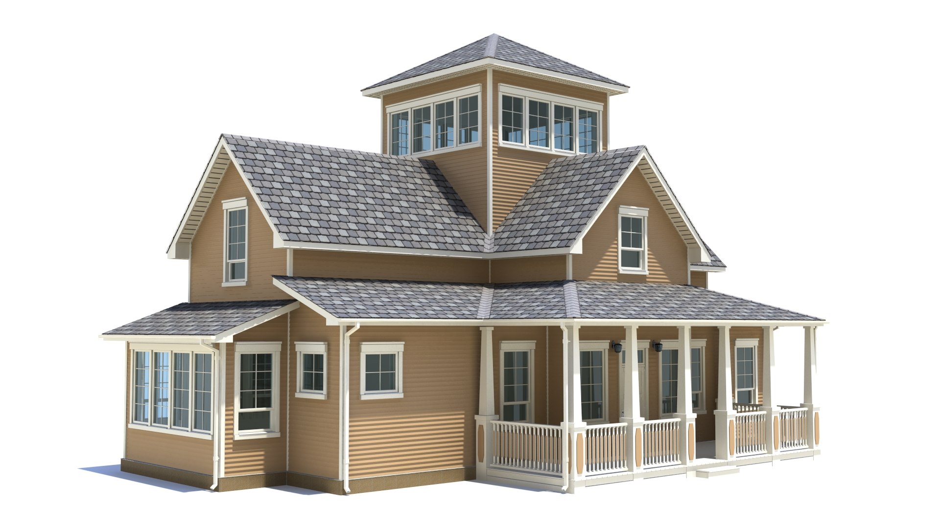 3D Model Cottage 97 - TurboSquid 1908260