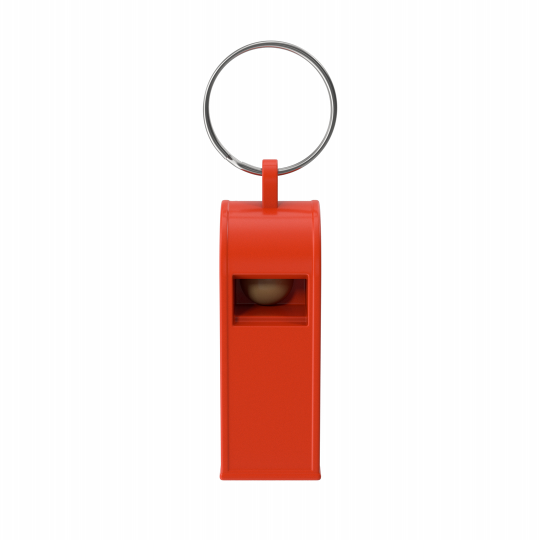 3D Model Red Whistle - TurboSquid 1981534