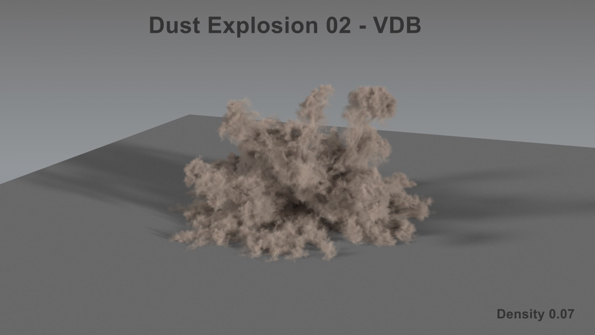 3D Dust Explosion 02 Vdb - TurboSquid 1489328