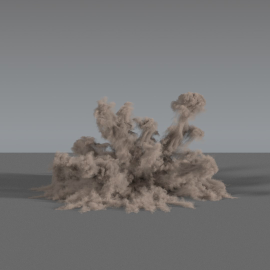 3D Dust Explosion 02 Vdb - TurboSquid 1489328