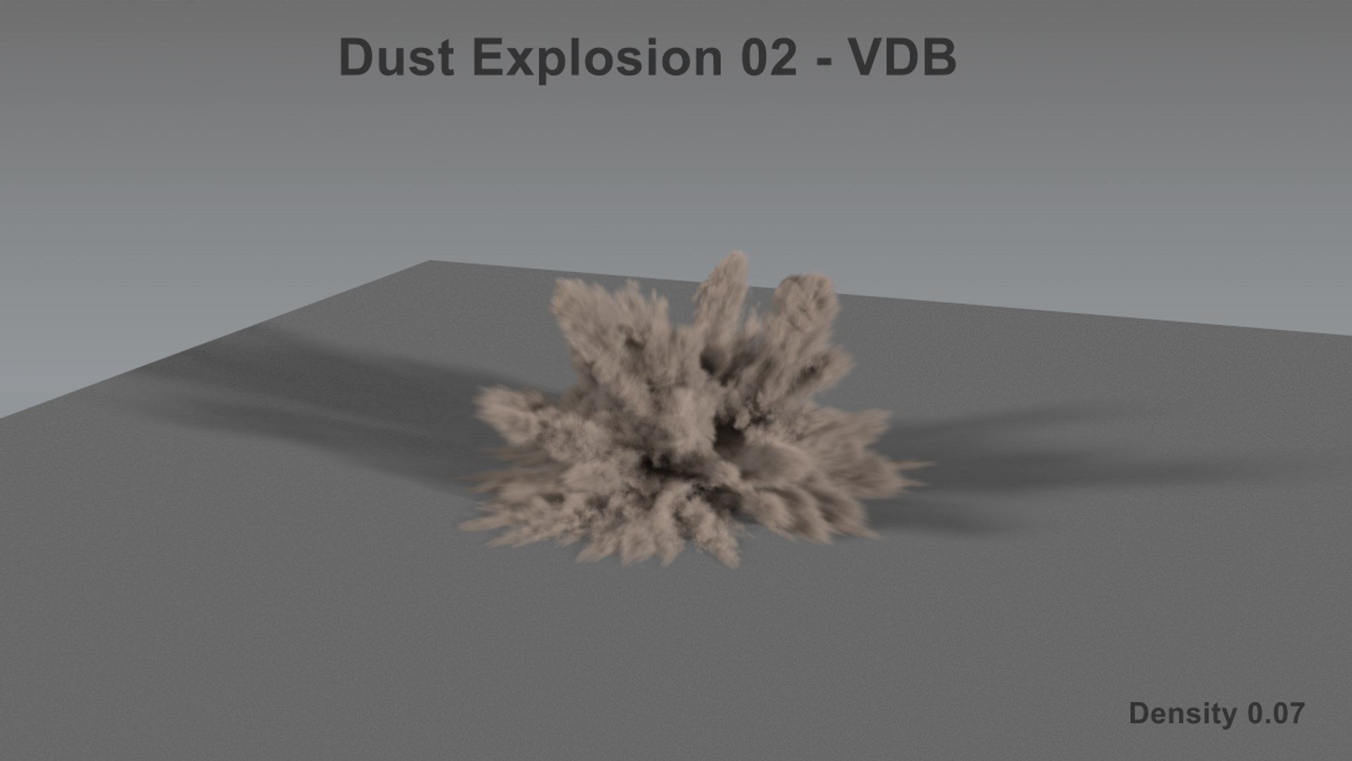 3D Dust Explosion 02 Vdb - TurboSquid 1489328