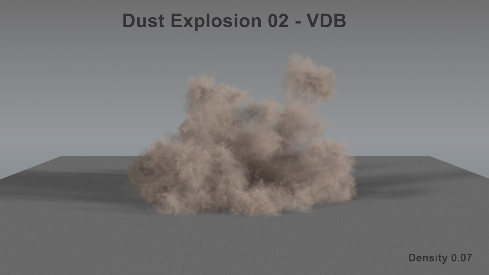 3D Dust Explosion 02 Vdb - TurboSquid 1489328